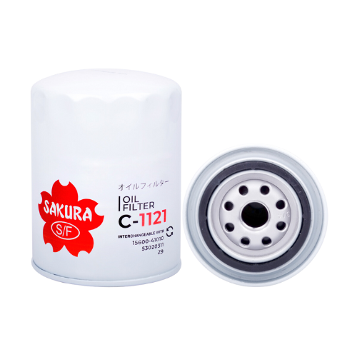 SAKURA C-1121 OIL FILTER - Cartek