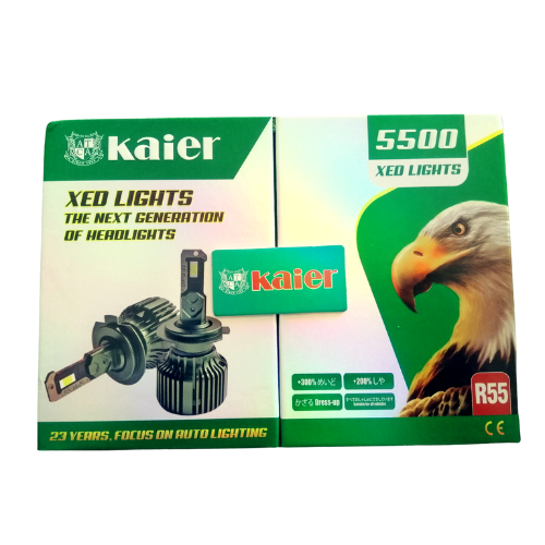 KAIER R55 H4 XED HEAD LIGHTS 5500K