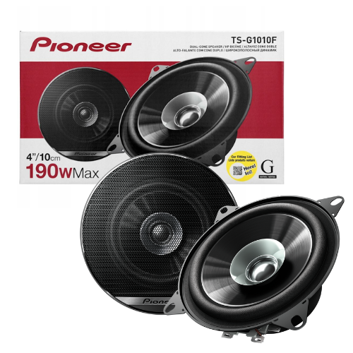PIONEER TS-G1010F 4" (100mm) 2-WAY COAXIAL CAR SPEAKER
